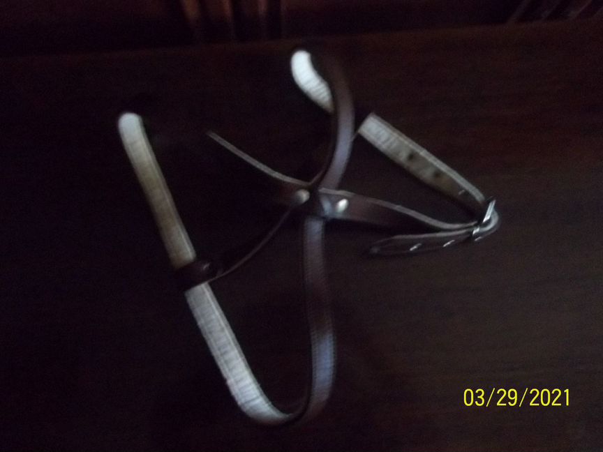 Шлейка кожаная