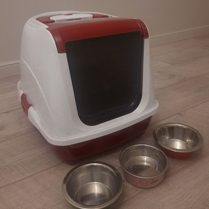 Закрытый лоток для кошек