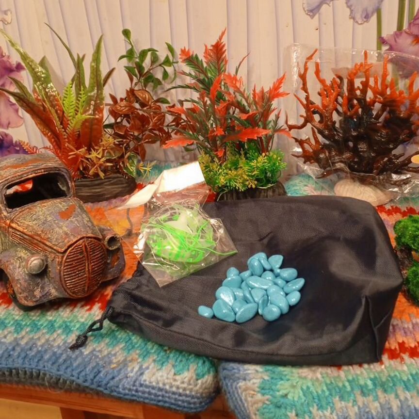 Аксессуары для аквариума, новые, цена за лот