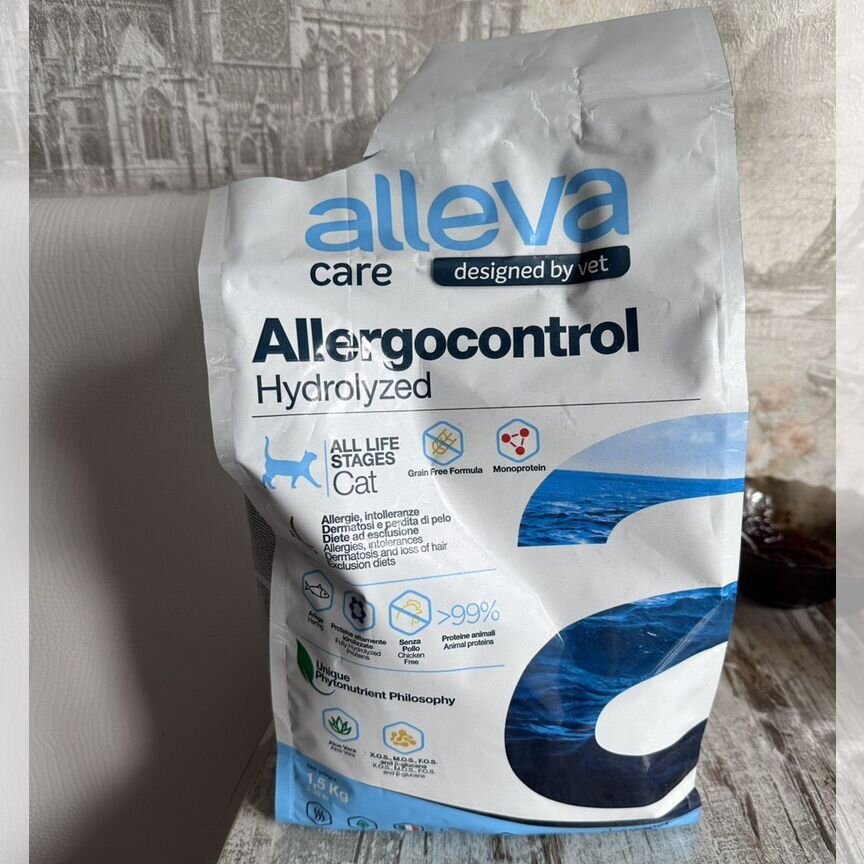 Корм для кошек сухой Alleva care Allergocontrol