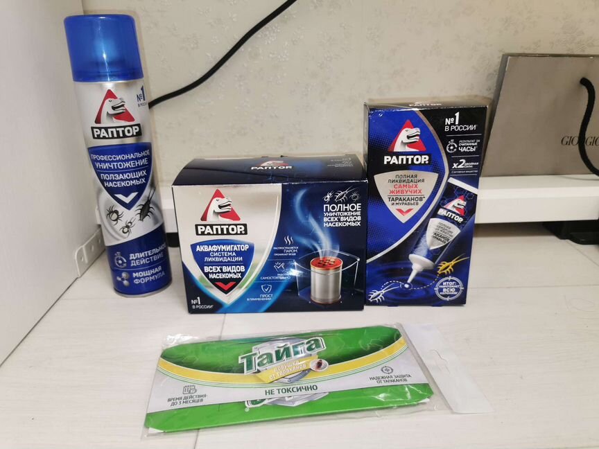 Раптор от тараканов
