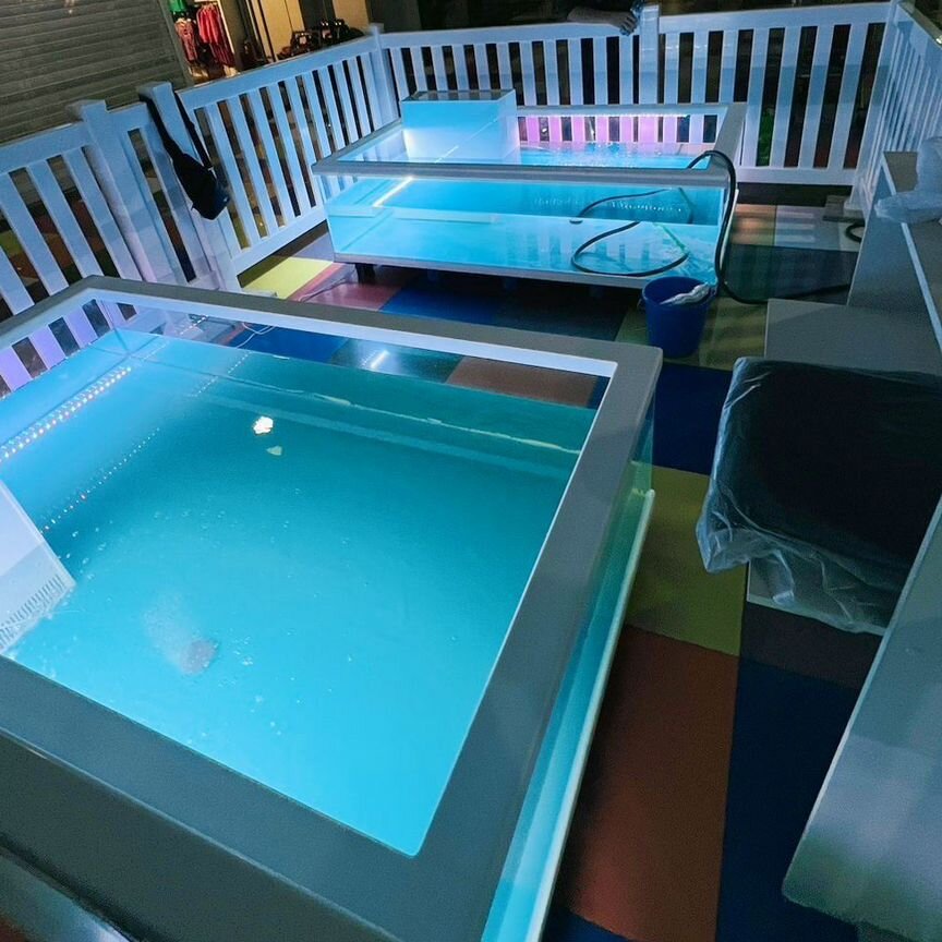 Аквариумы, бассейн, емкость из оргстекла