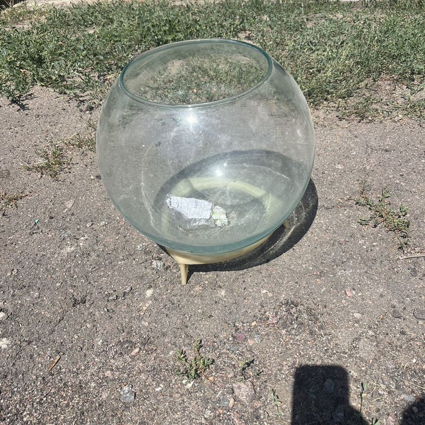 Аквариум круглый СССР