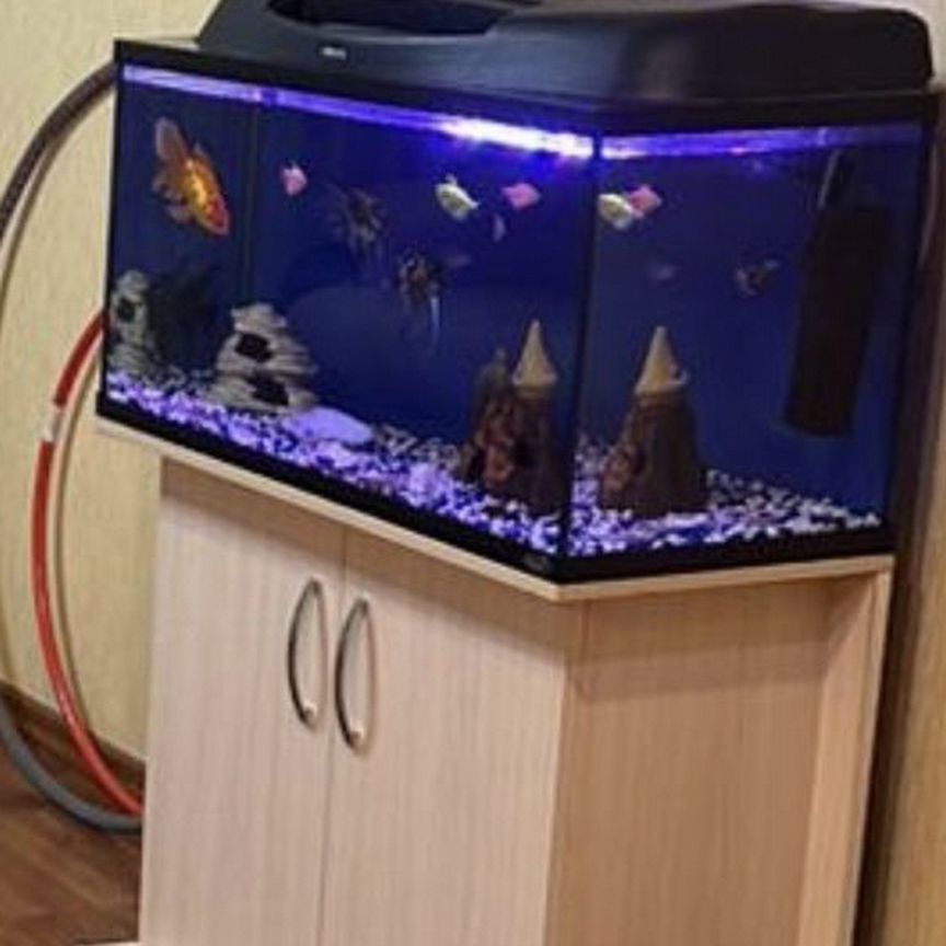 Аквариум с тумбой