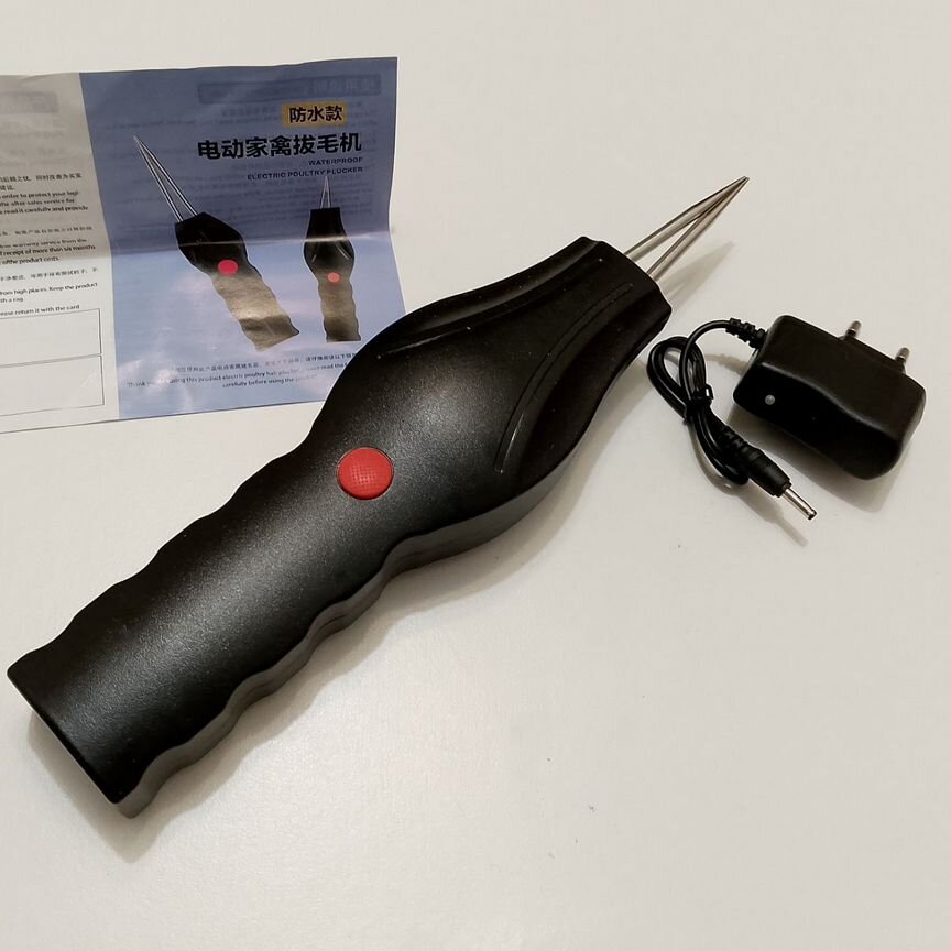 Пинцет для удаление перьев птиц