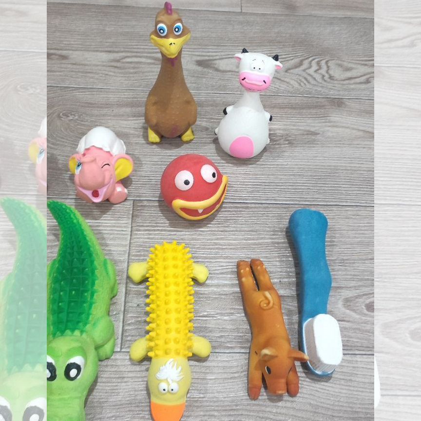 Игрушки для собак из латекса