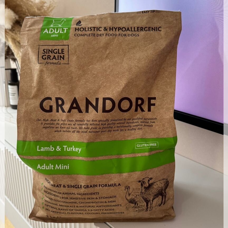 Корм для собак Grandorf 3 кг