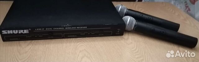 Shure UT2 2 микрофона +ресивер реплика вокальные купить в Москве ...