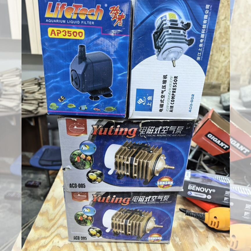 Компрессор для аквариума