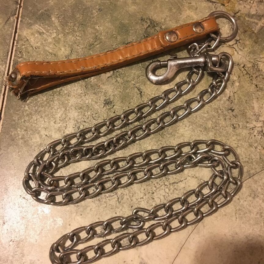 Поводок цепь 1 м