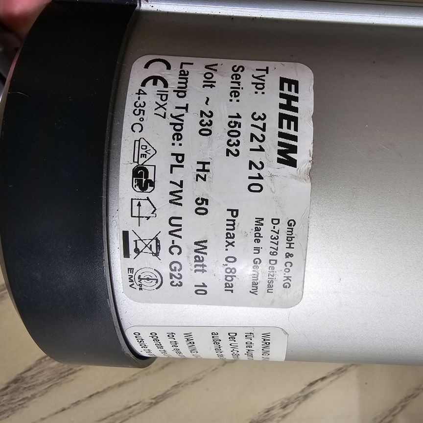 Стерилизатор Eheim 7W