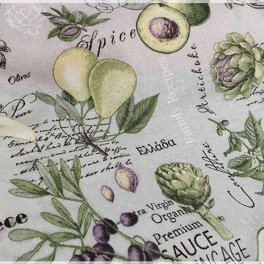 100 хлопок. Полотенце кухонное 50*60 cm. (рогожка)