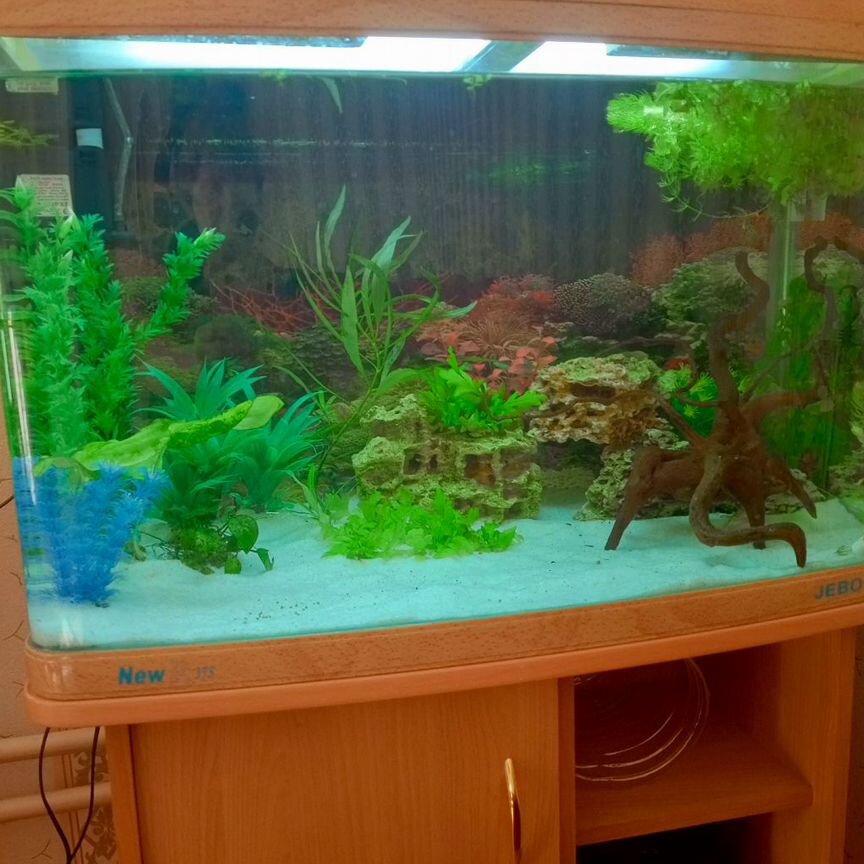 Аквариум с тумбой jebo r375