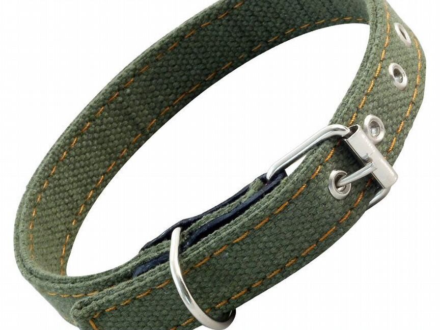 Triol ошейник брезентовый двойной