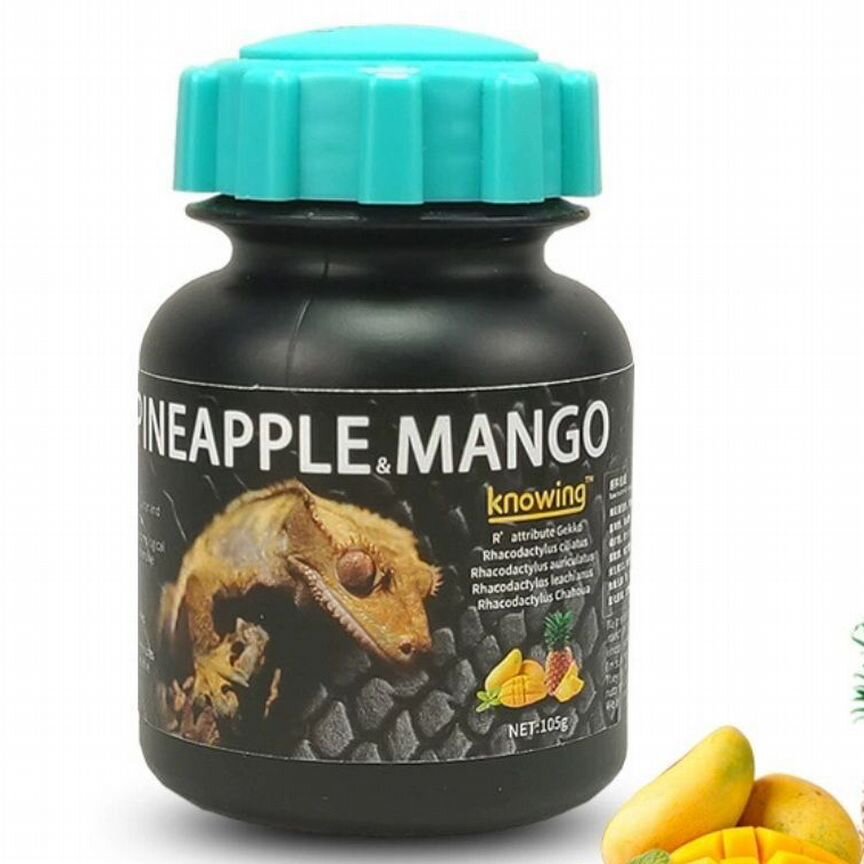 Пюре для гекконов бананоедов фруктовое