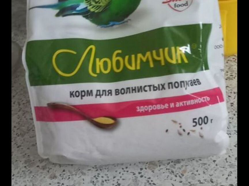 Корм И мел для попугая