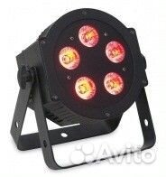Светодиодный светильник Stage 4 djpar 5x12FWA IR купить в Москве | Хобби и отдых | Авито