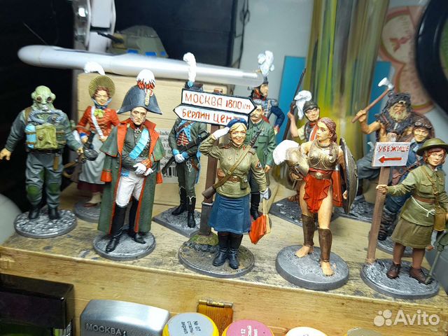 Солдатики оловянные купить в Москве | Хобби и отдых | Авито