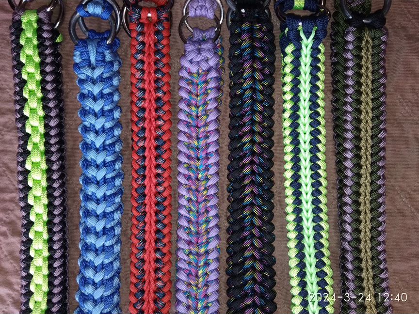 Ошейник для собак ручной работы