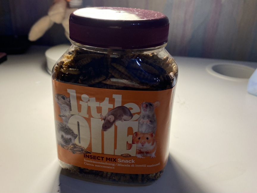 Смесь насекомых для грызунов