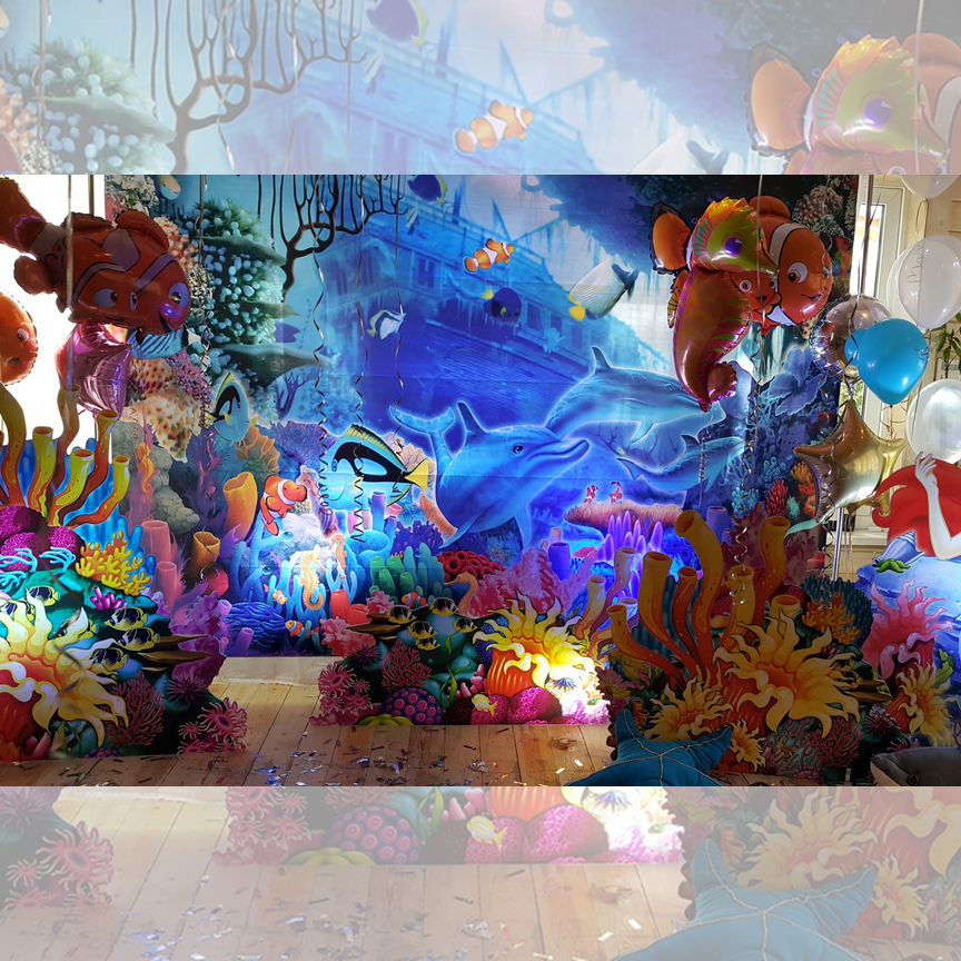 Фотозона Русалочка,элементы Декора