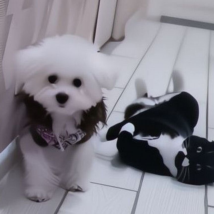 Бишон фризе, щенок