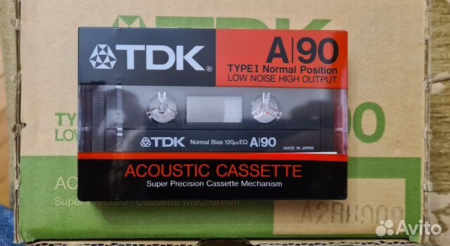 Аудиокассеты tdk a90. Новые, запечатанные купить в Москве | Электроника ...