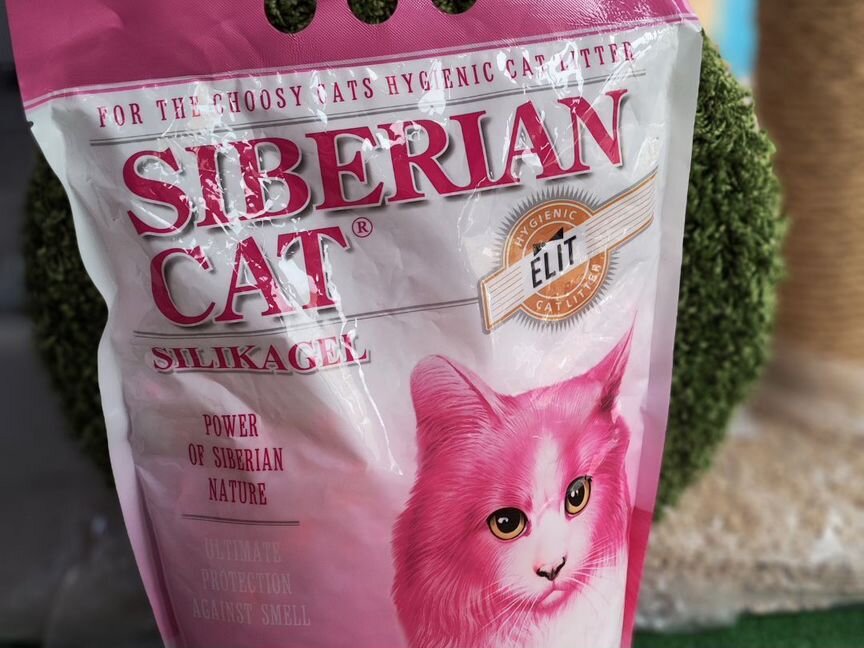 Наполнитель для кошачьего туалета силикагель 4л