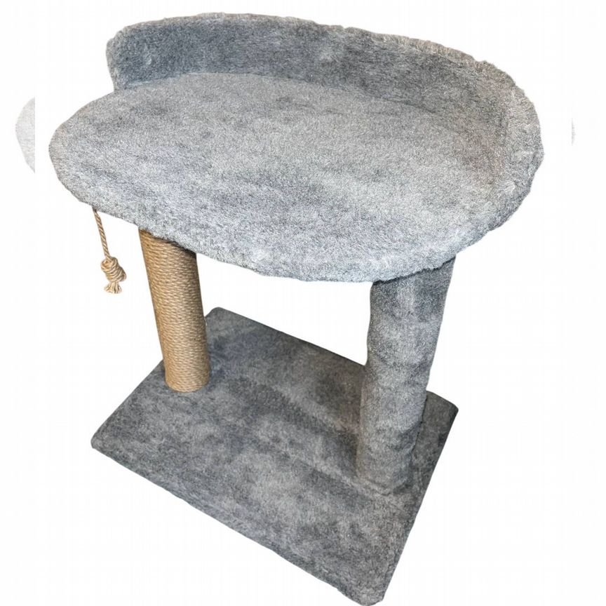 Когтеточка с лежанкой для кошек