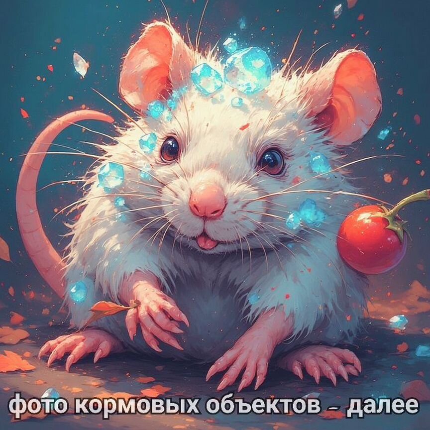 Крысы кормовые заморозка