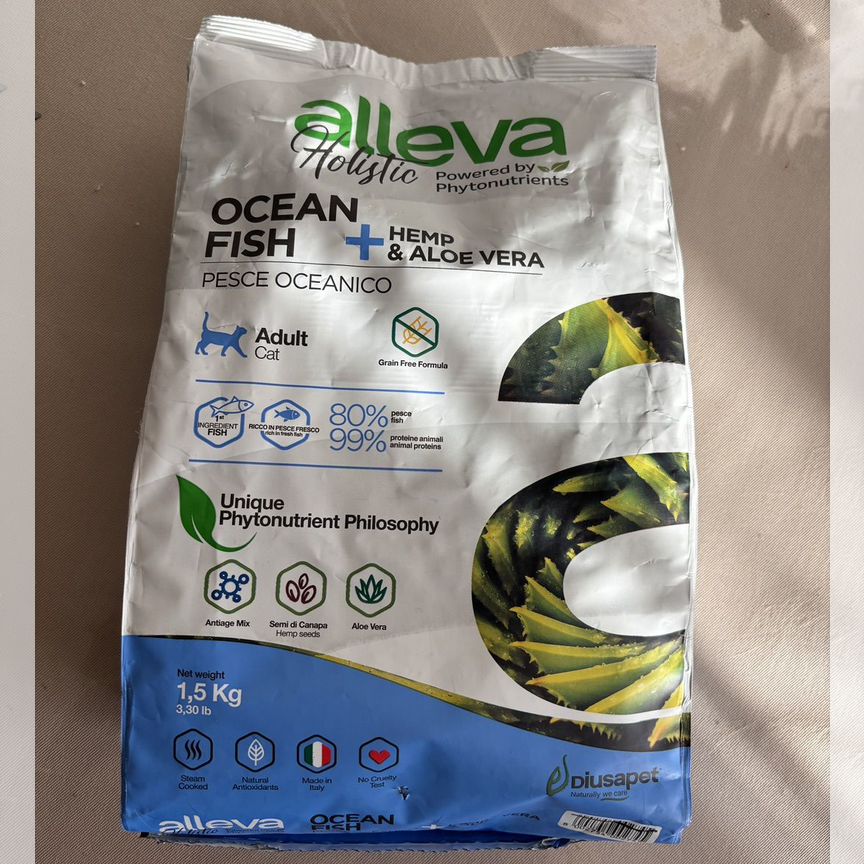 Корм для кошек Alleva