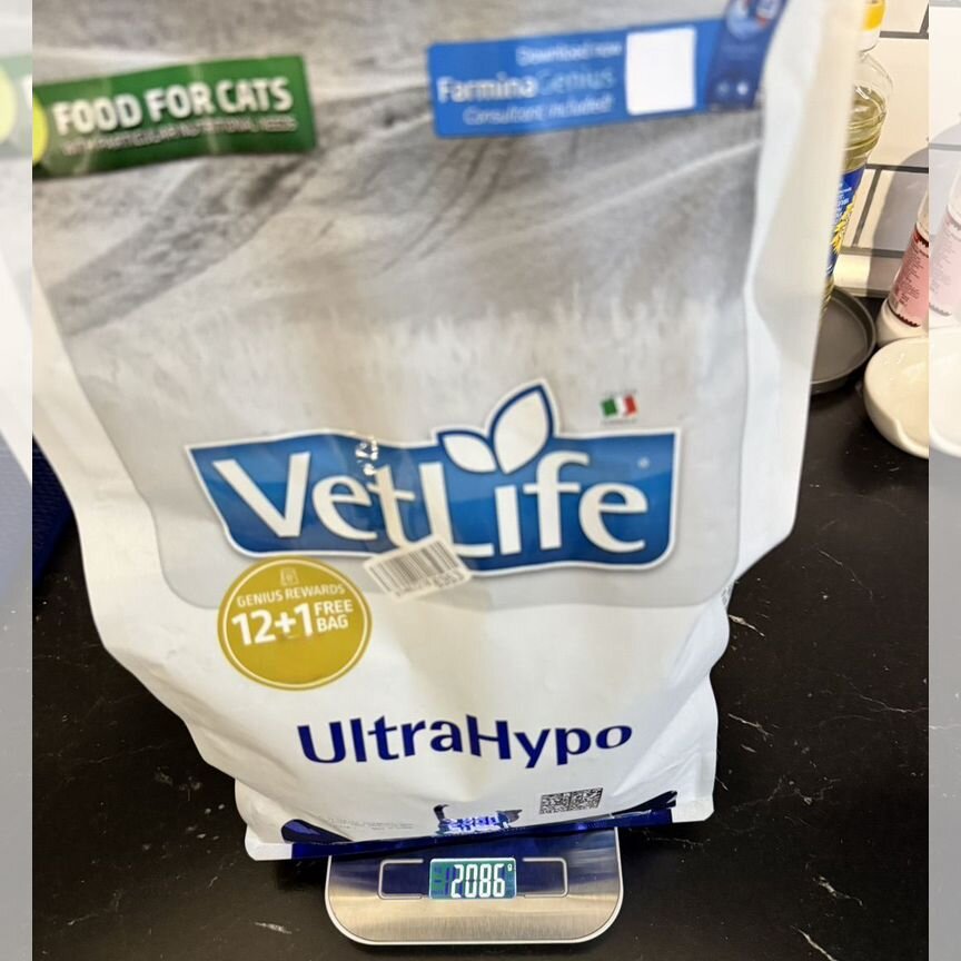 Корм для кошек Vetlife UltraHypo