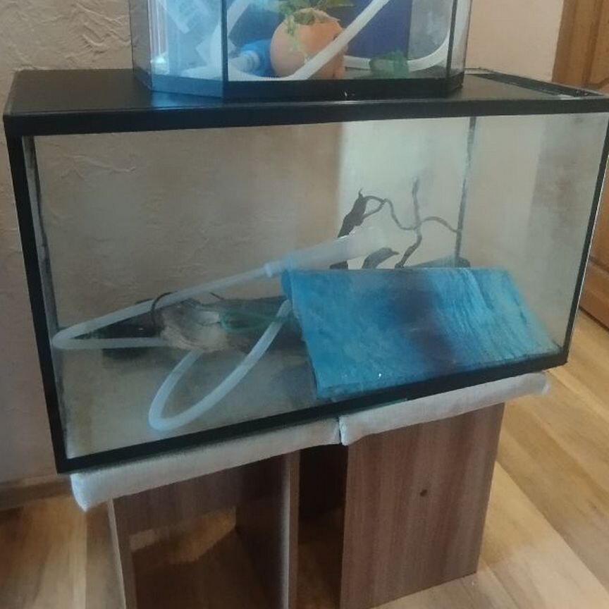 Аквариум 120 л+ аквариум 33 л