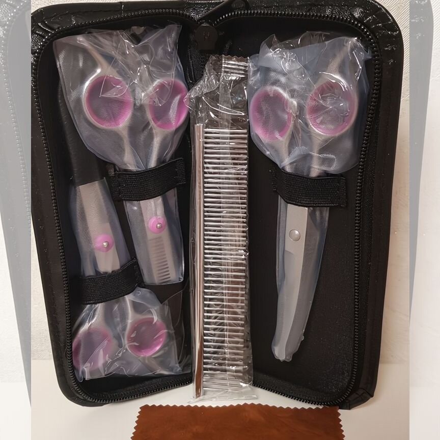 Набор для груминга ножницы для стрижки собак кошек