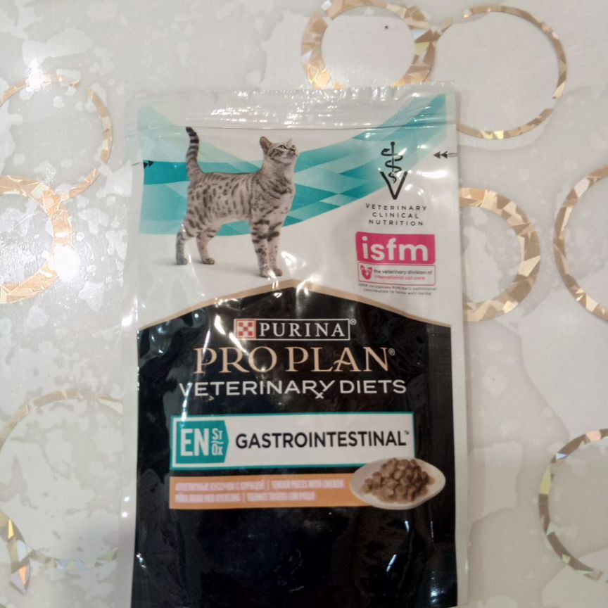 Влажный корм для кошек pro plan гастро