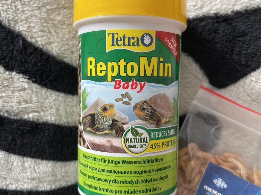 Корм для черепах tetra repto min Baby