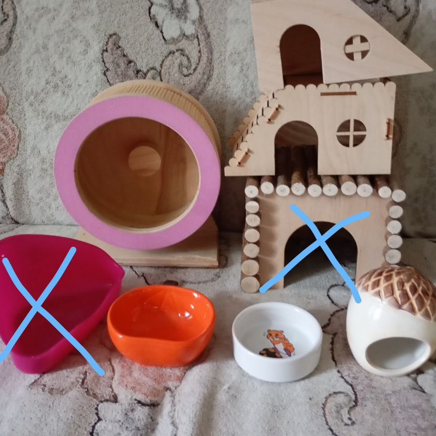 Мебель для хомяка