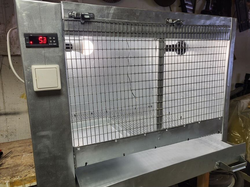 Брудер для цыплят оцинкованный