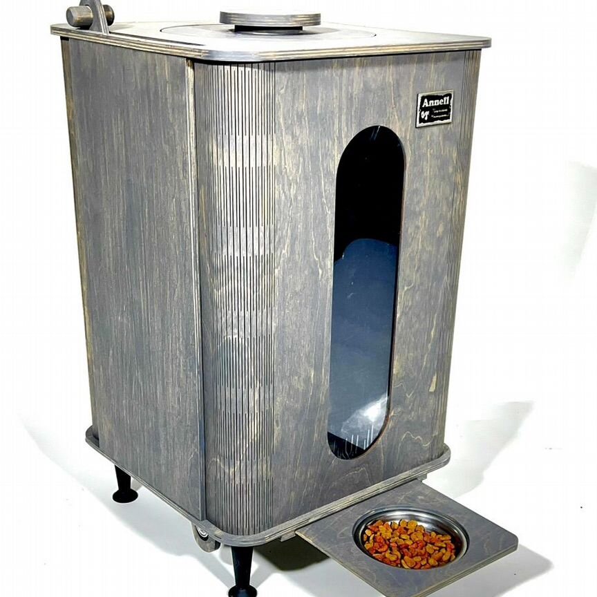 Полу автоматическая кормушка для собак и кошек