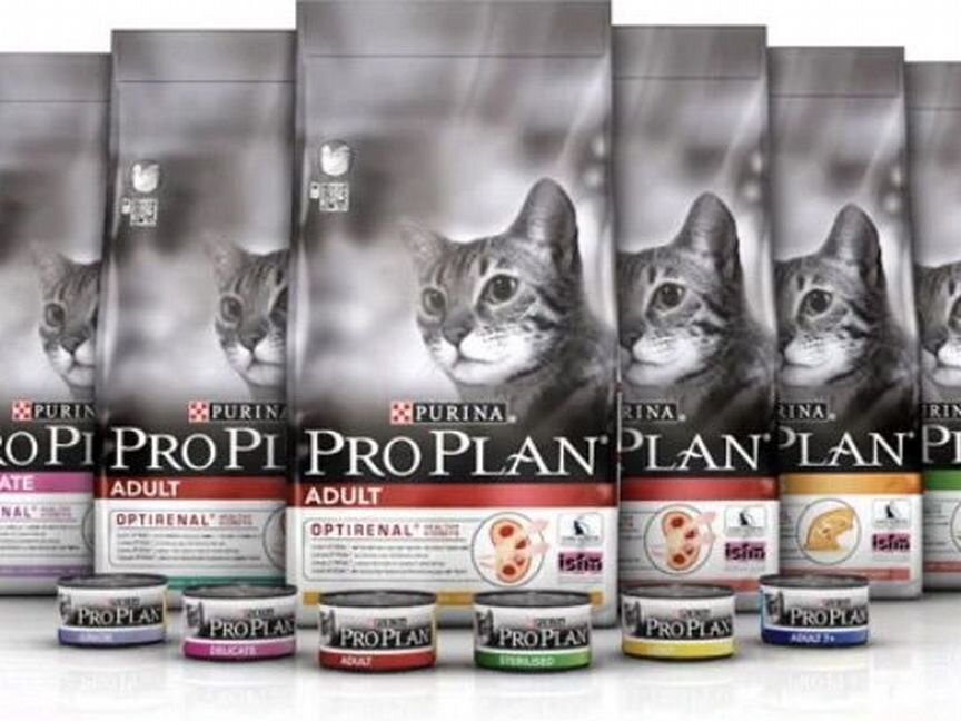 Корма для собак и кошек Pro Plan