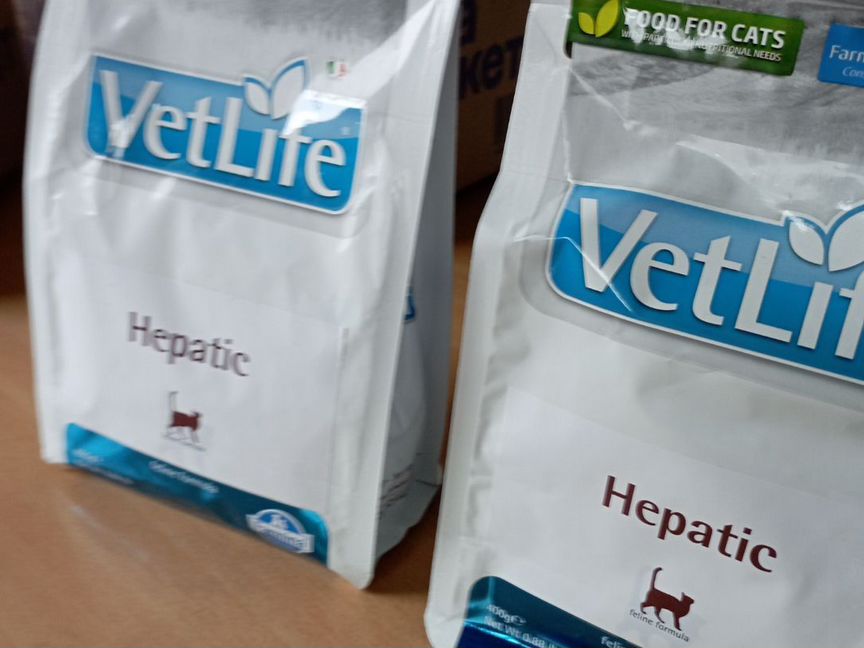 Корм для кошек farmina vetlife Hepatic