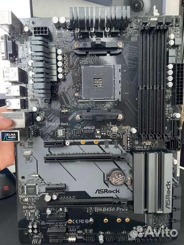 Материнская плата ASRock B450 PRO4 купить в Балашихе | Электроника | Авито