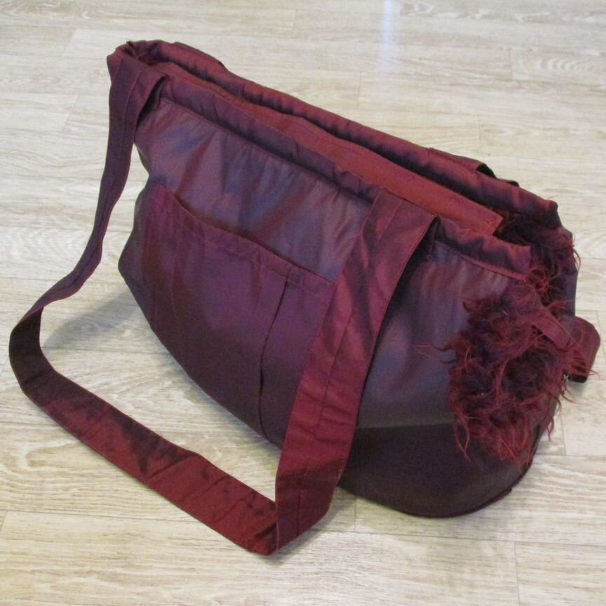 Сумка переноска зимняя, тёплая