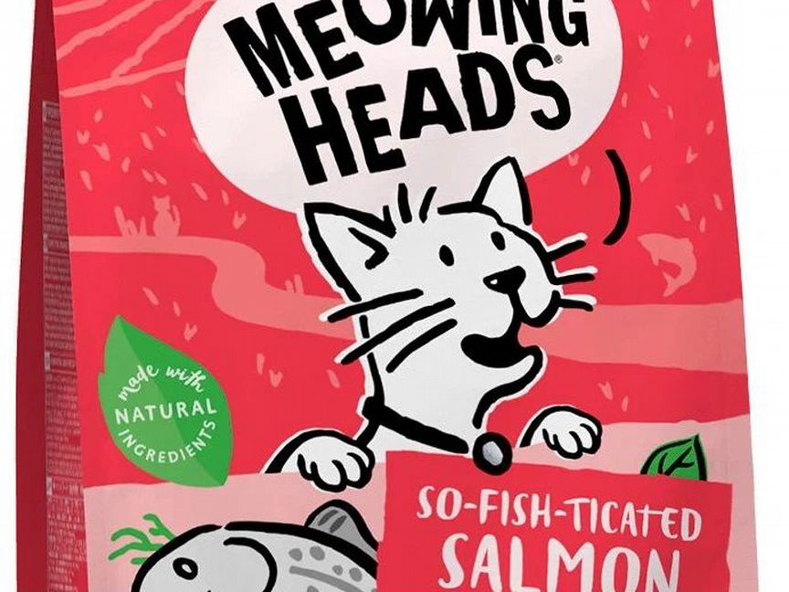 Корм для кошек Barking Heads с лососем Фиш-гурман