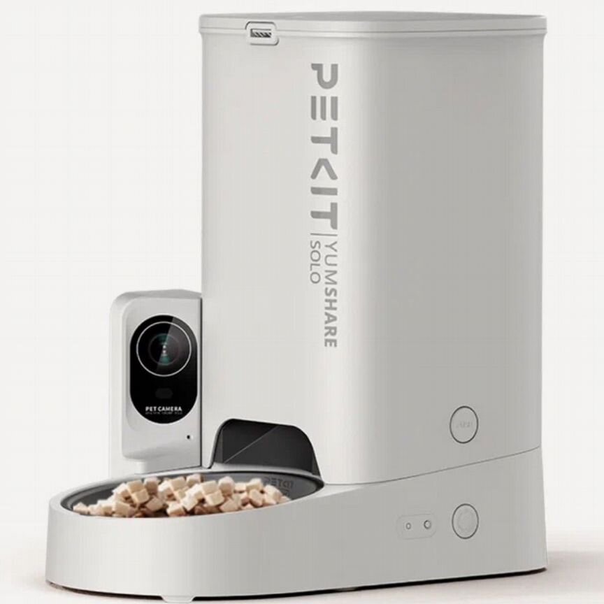 Автоматическая кормушка с камерой petkit solo