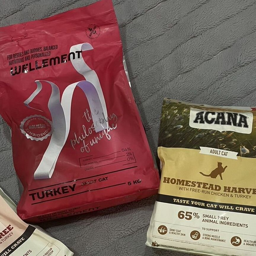 Корм Acana и Wellement