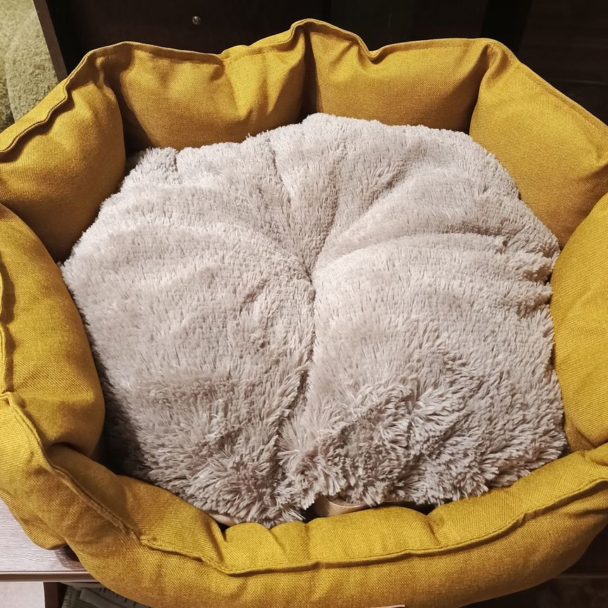 Лежанка-пуфик для котов