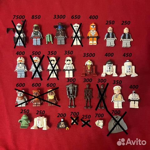Lego star wars минифигурки купить в Москве с доставкой | Личные вещи ...