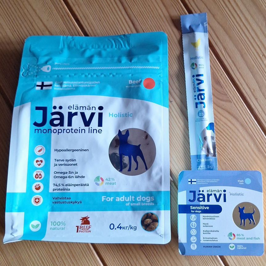 Корм для собак jarvi