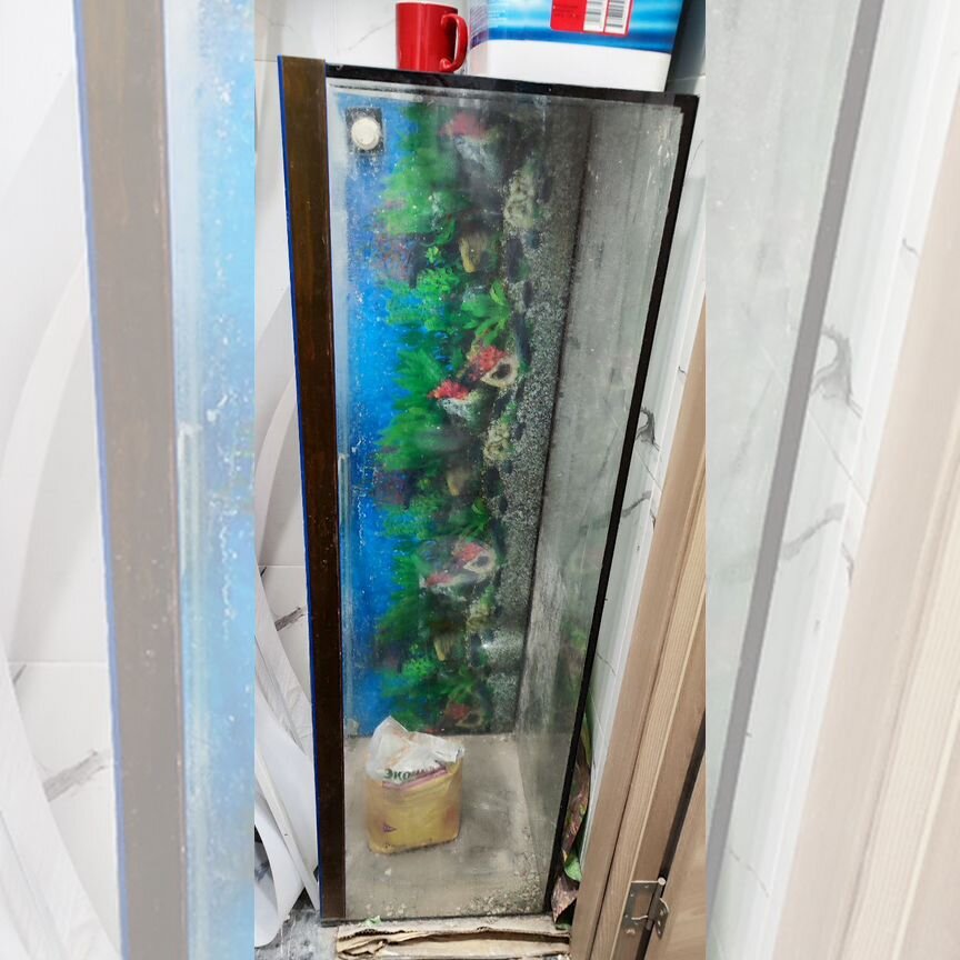 Аквариум банка для стойки